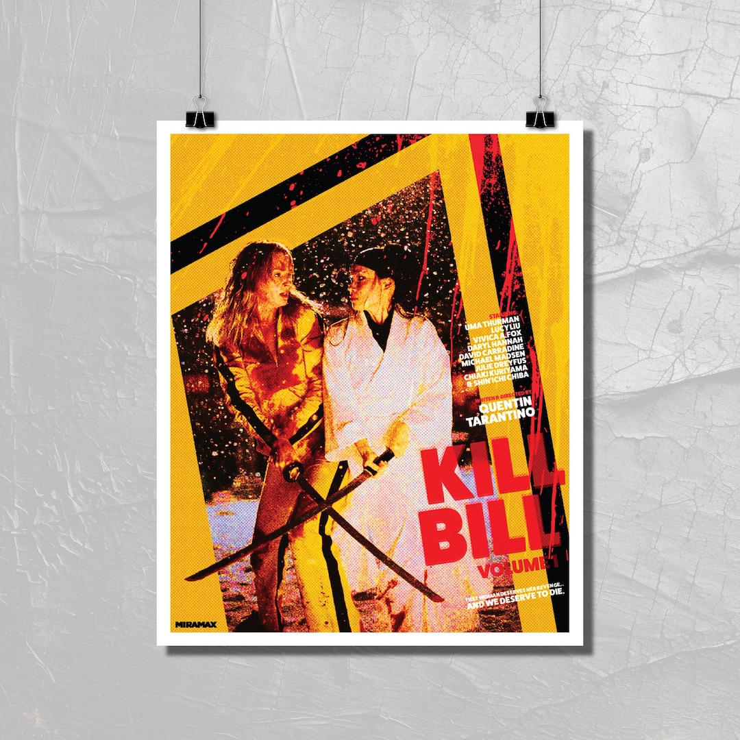 Kill Bill Vol. 1 Poster | the Bride Vs O-ren Ishii Fight Scene - Etsy UK