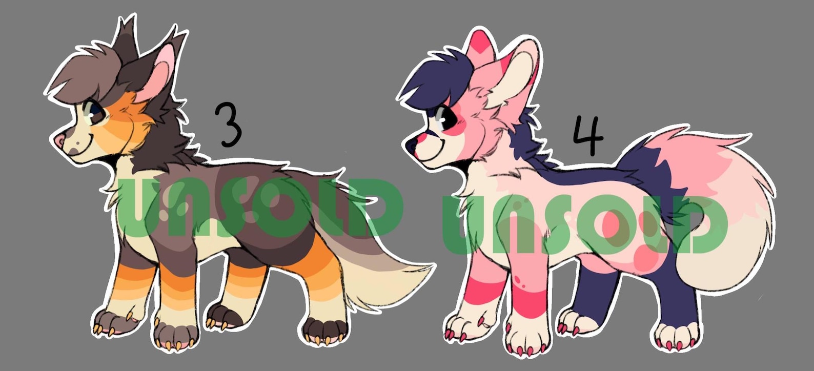 Canine Furry Adoptable Batch - Etsy