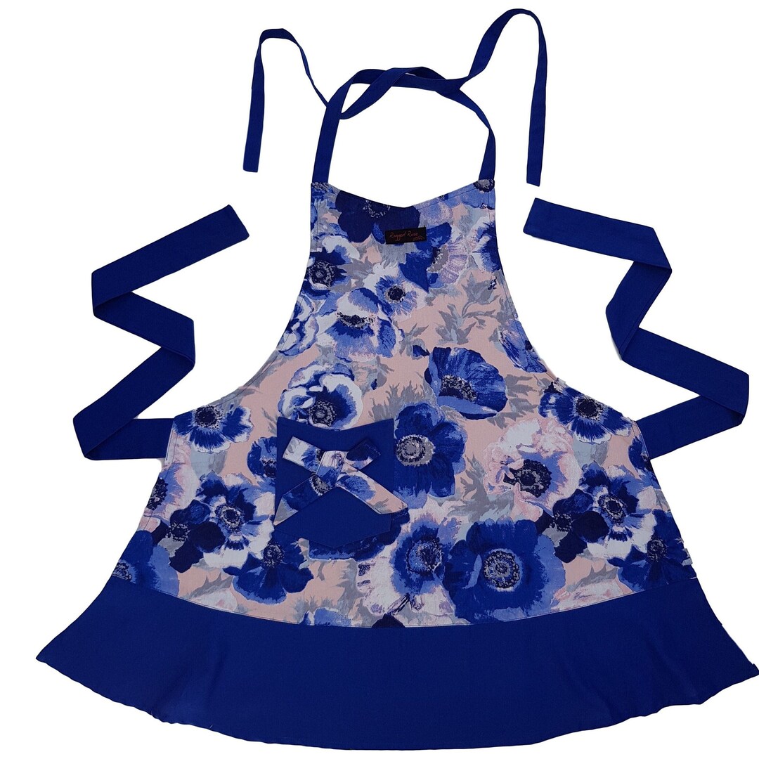 Frilly Apron for Women, Vintage Style Apron With Pocket, 50's Classic ...