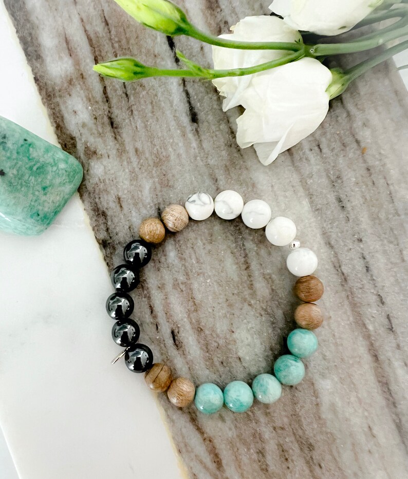 HEALING SUPPORT Gemstone Bracelet\beaded Stretch Bracelet\gift for ...