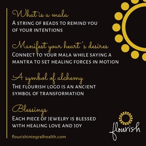 POSITIVE and STRONG Gemstone Mala Bracelet\crystal Healing\healing ...