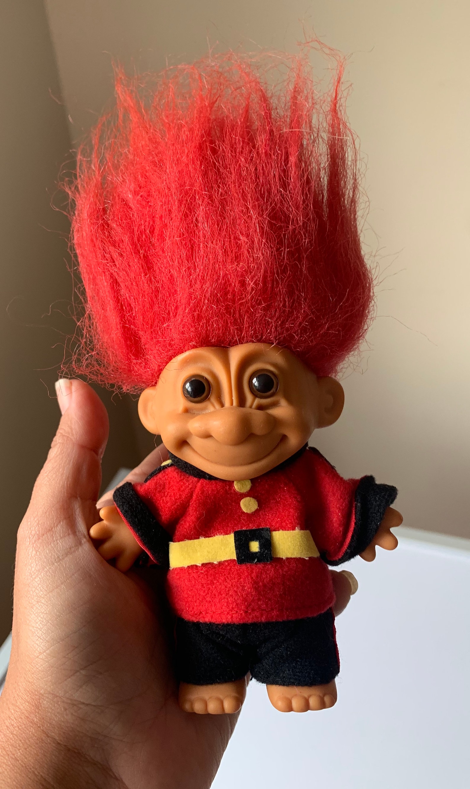 Vintage 1980s 1990s Russ Red Hair Trolls From Around The | Etsy