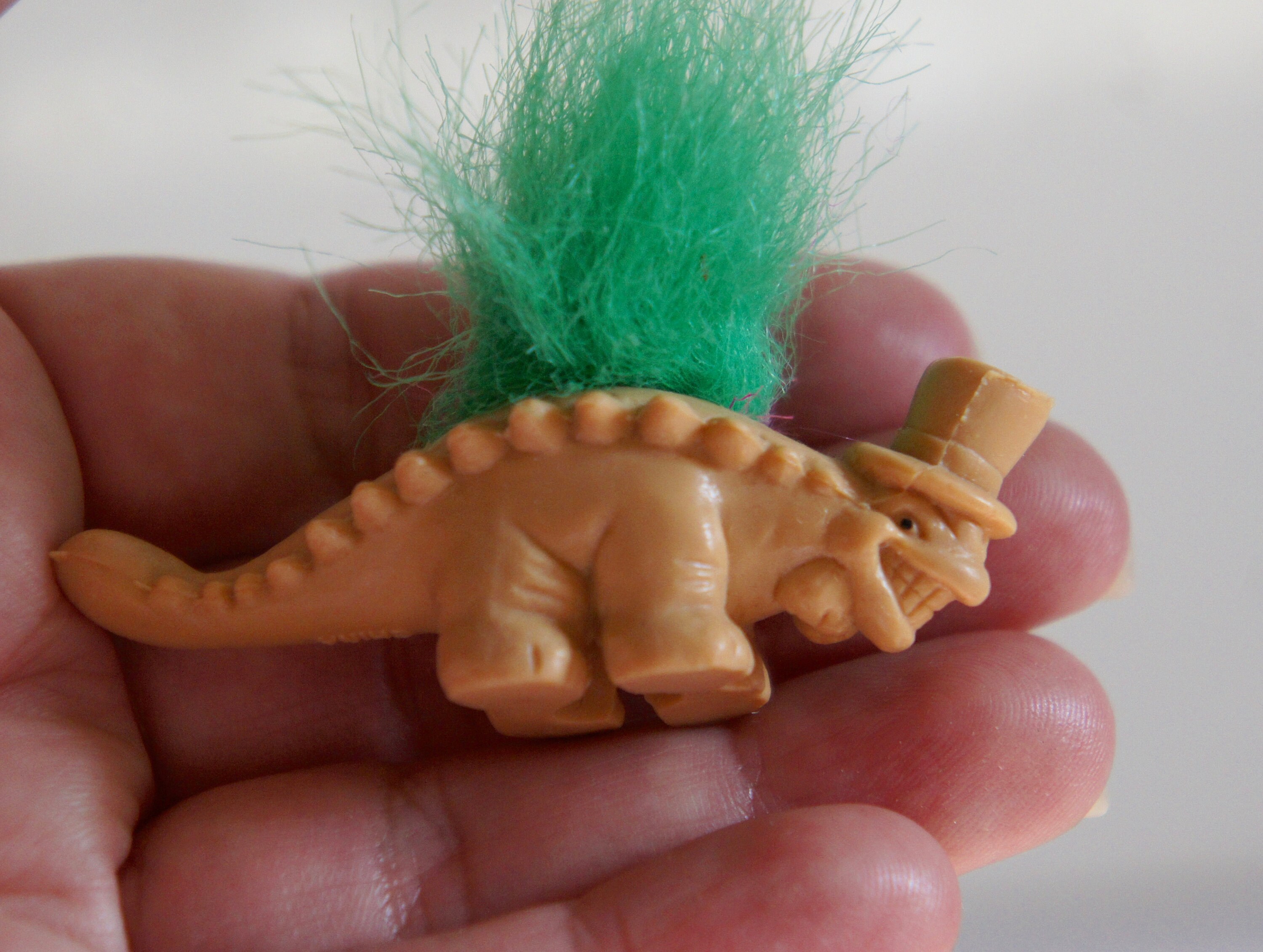 Rare Vintage 1990s Green Hair Troll Dinosaur Top Hat | Etsy