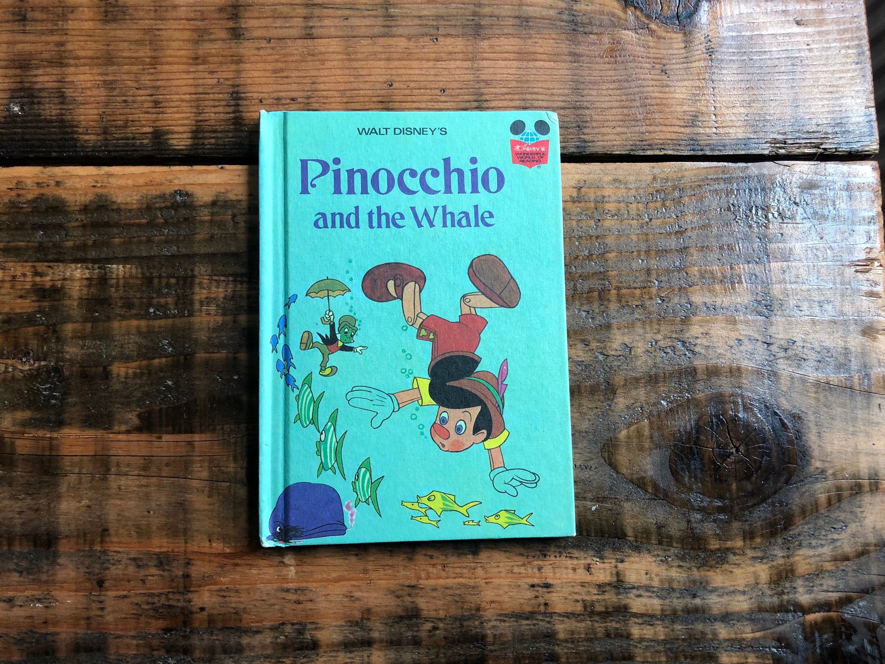 Pinocchio Whale Book