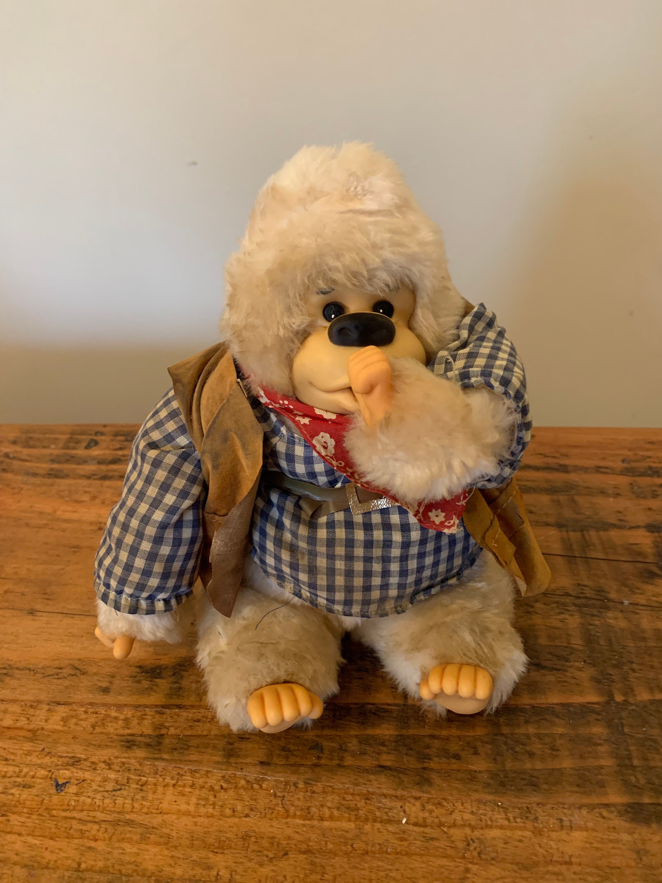 Rare Vintage 1970s Russ Gonga Thumb Sucking Gorilla | Etsy