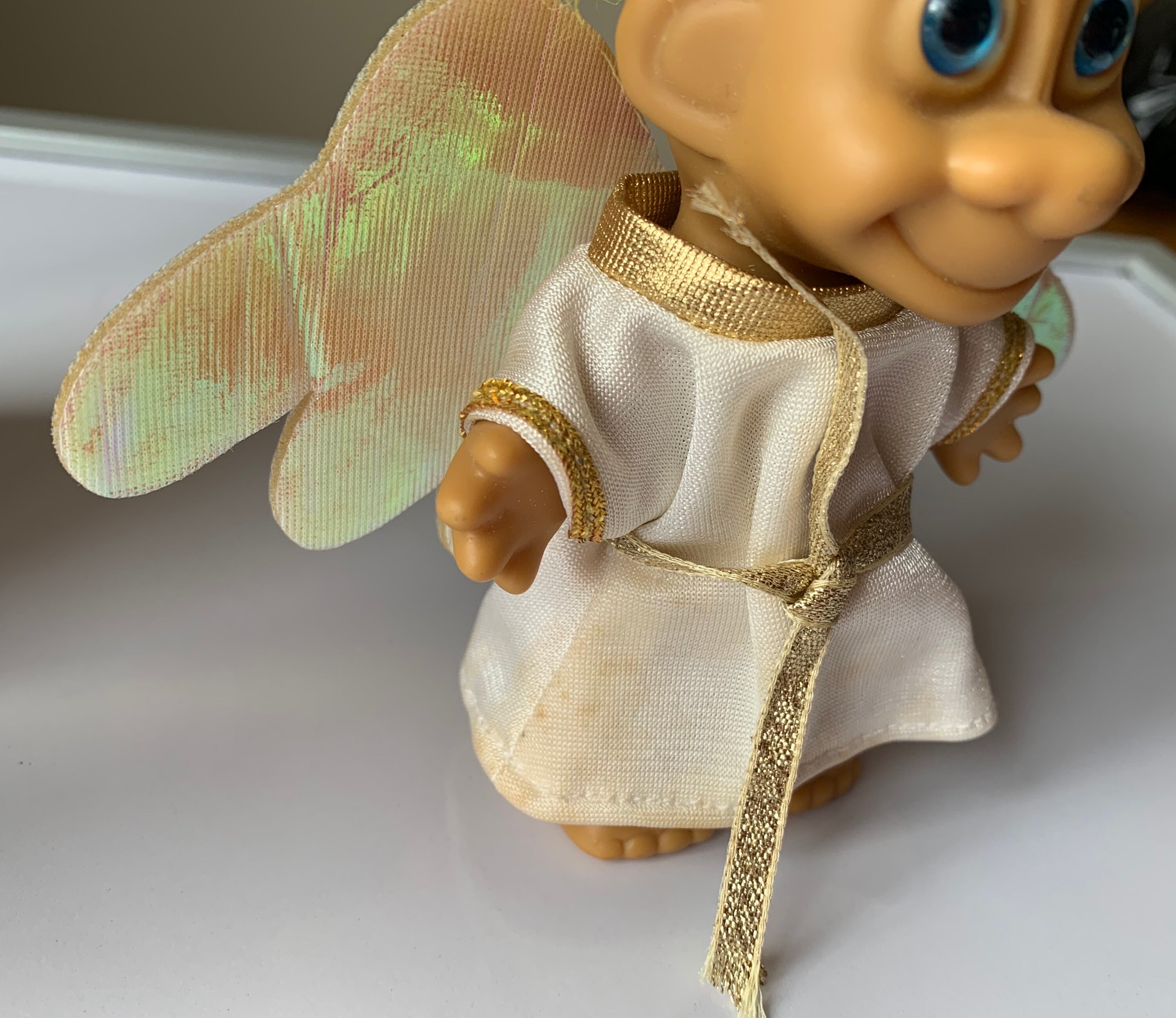 Vintage 1998 Trollkins Trollkin Way Yellow Hair Angel | Etsy
