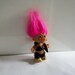 Vintage 1980s 1990s Russ Pink Hair Troll Punk Rock - Etsy
