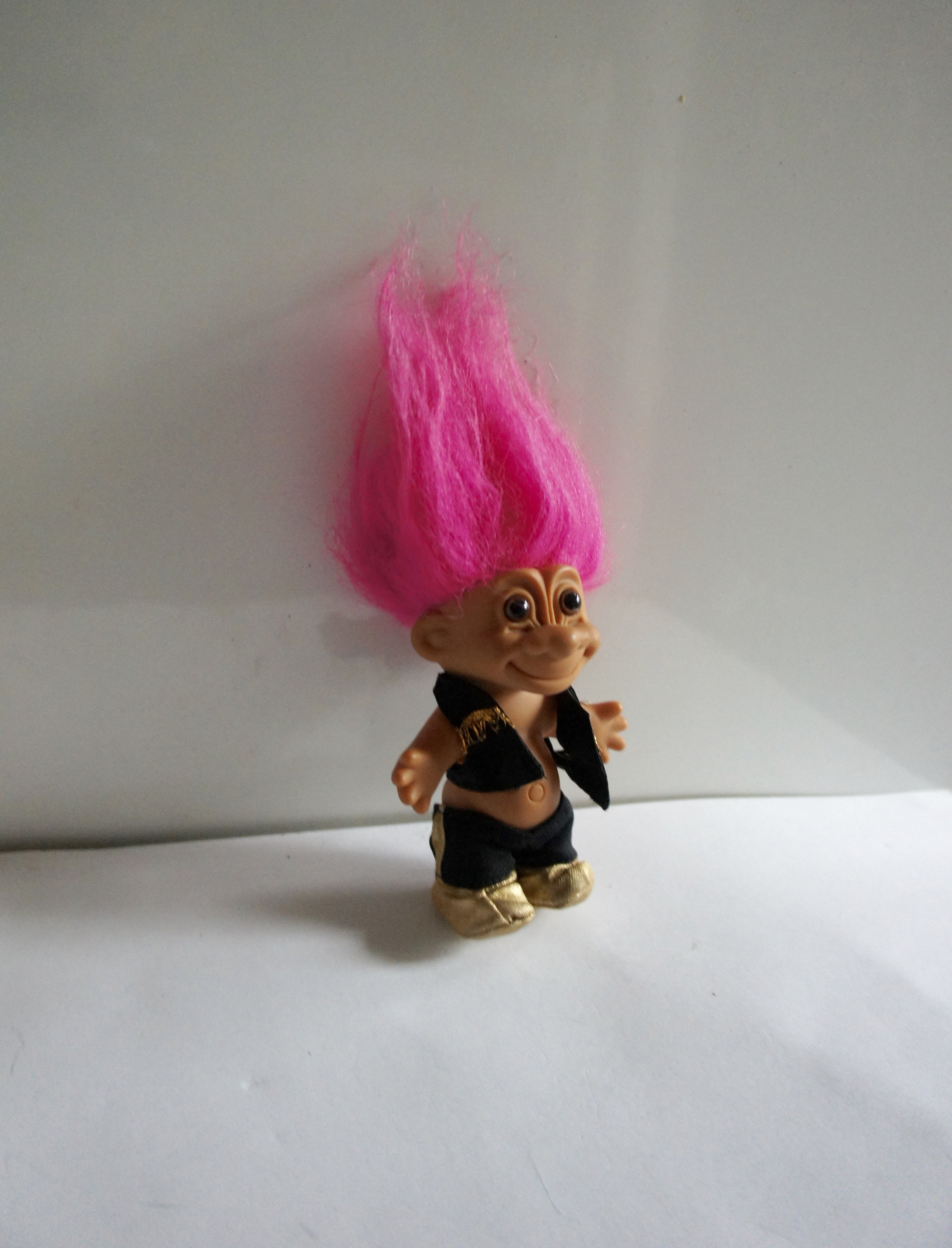 Vintage 1980s 1990s Russ Pink Hair Troll Punk Rock | Etsy