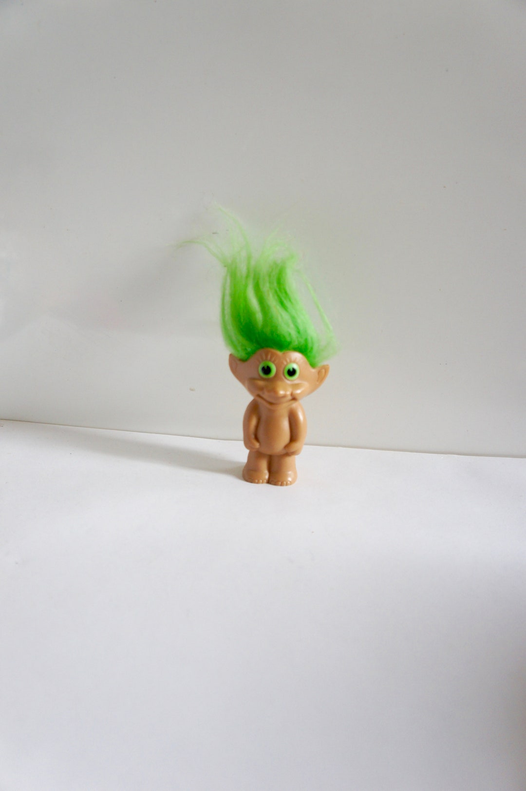 Vintage, 1980s, 1990s, Topps Company, Green, Hair, Troll, Doll, Large ...