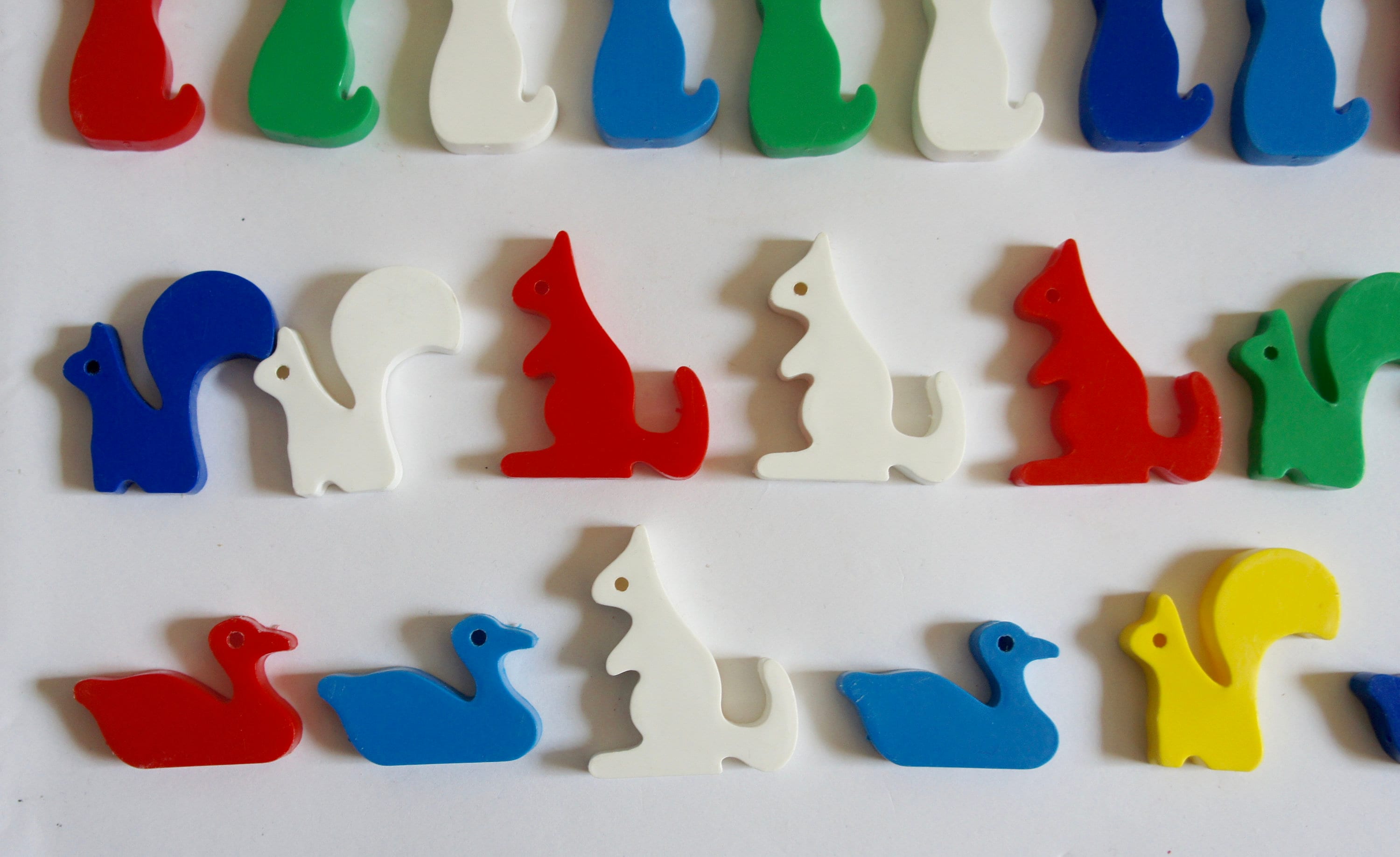 Vintage Invicta Educational Hard Plastic Primary Colour | Etsy