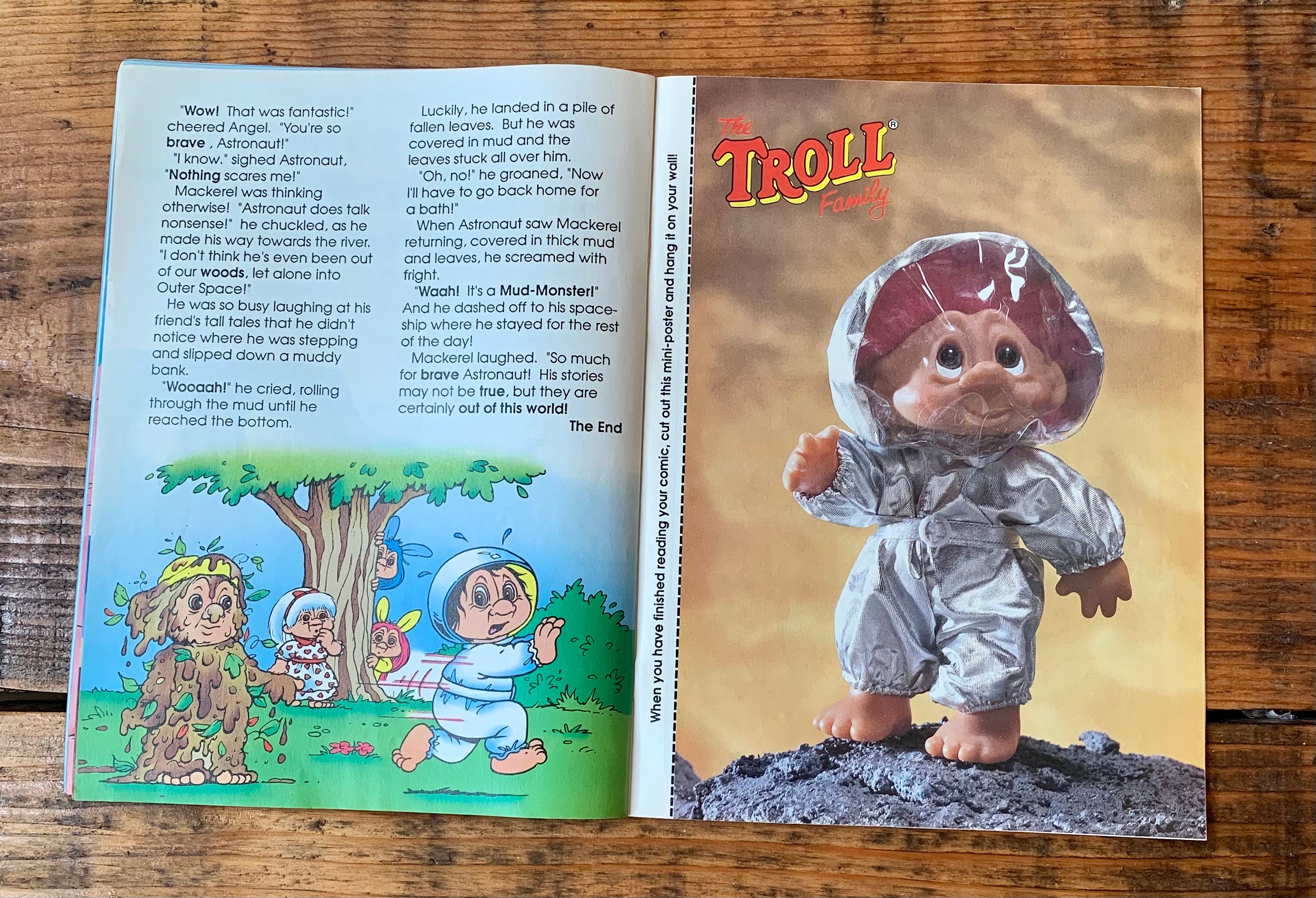 Rare Redan 1993 The Trolls Dam Troll Magazine Comic | Etsy