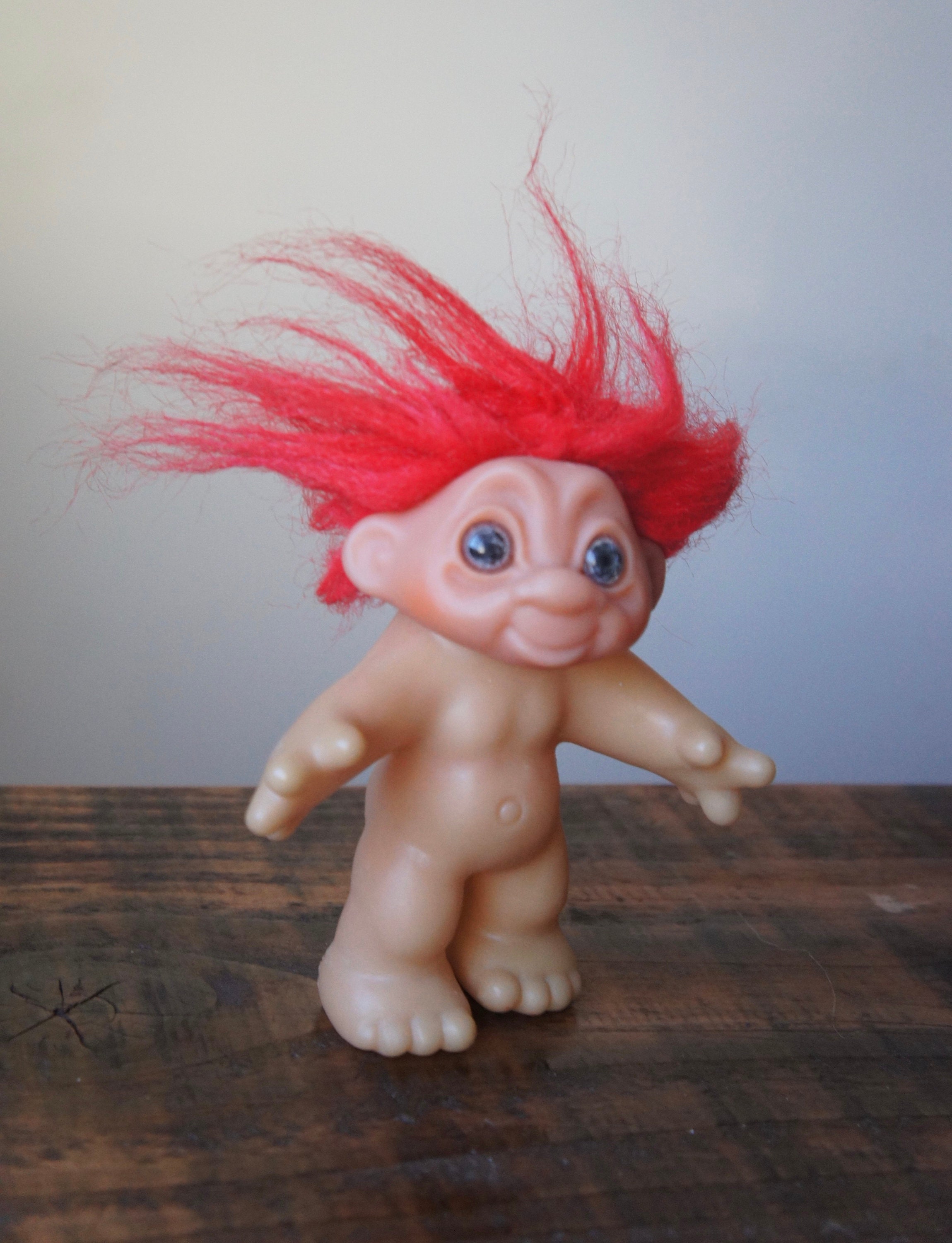 Vintage 1984 Larger Dam Red Hair Troll Doll Retro | Etsy