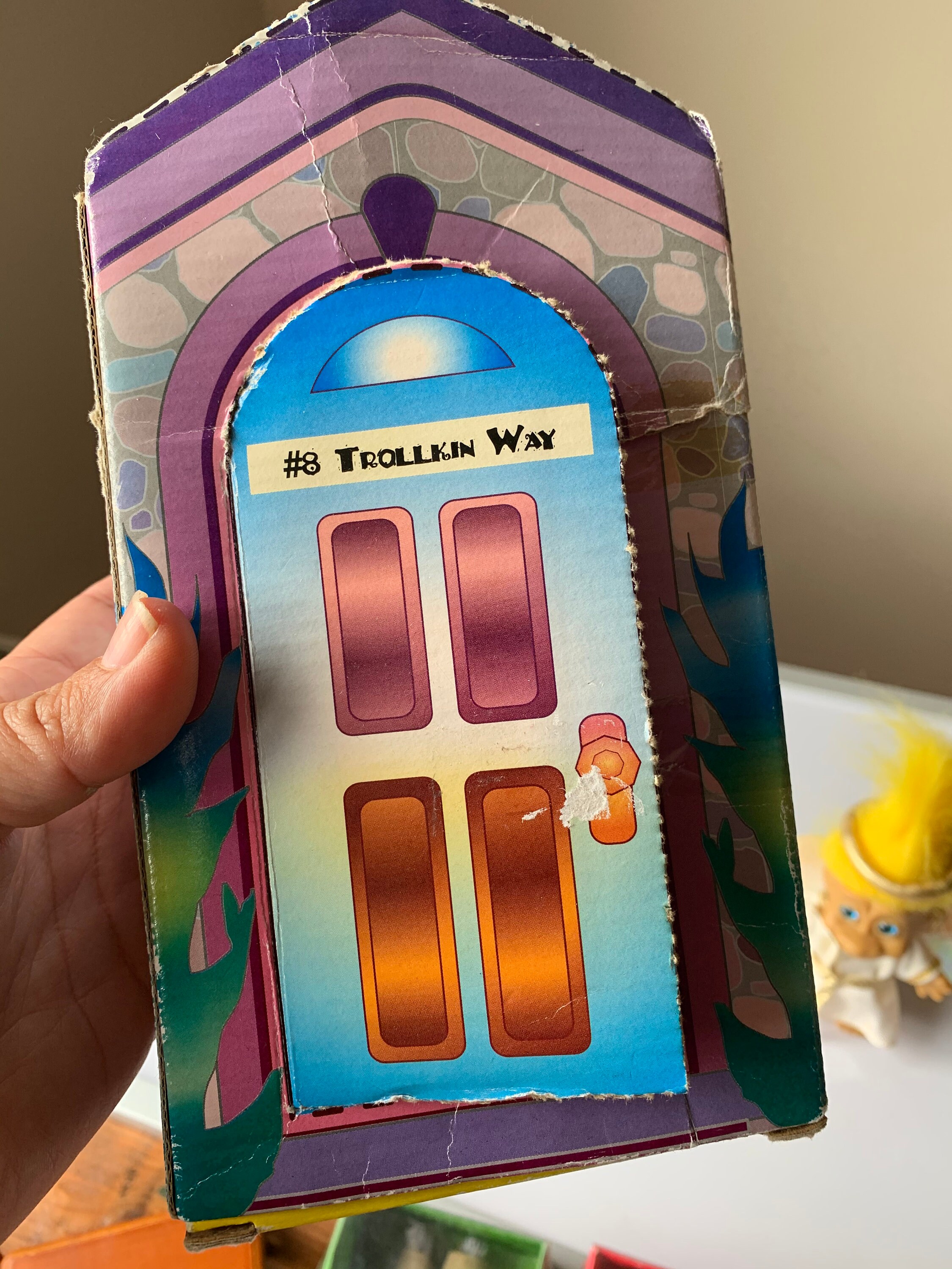 Vintage 1998 Trollkins Trollkin Way Yellow Hair Angel - Etsy