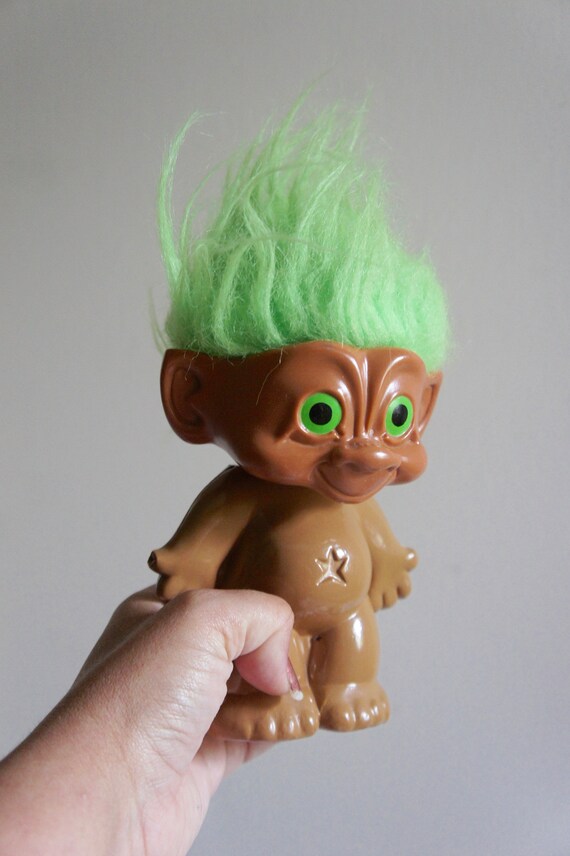 Toys Bubble Bath Bottle Doll Green Hair 1993 Childhood Empty Grosvenor ...