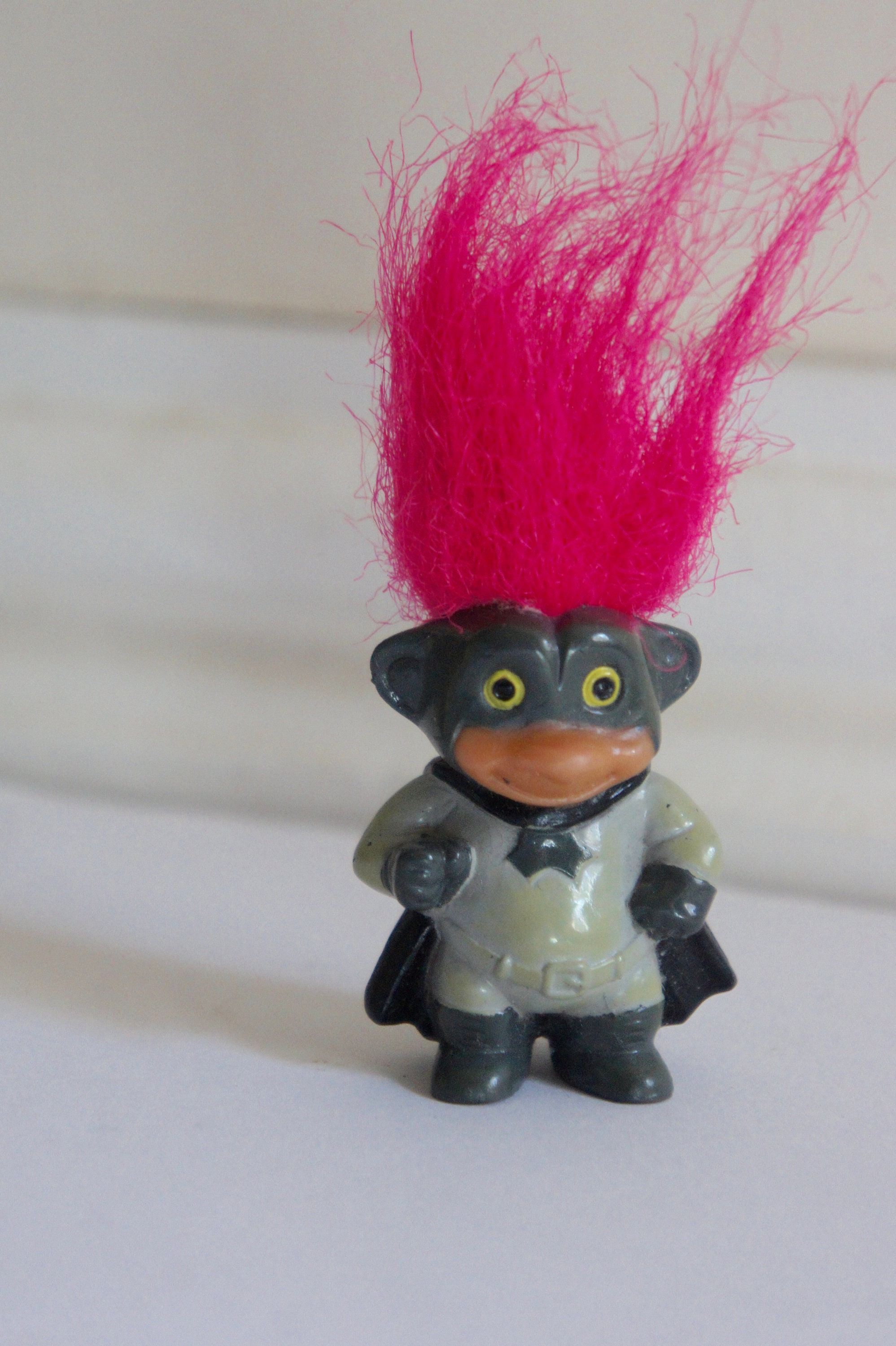 Vintage Soma 1980s 1990s Pink Hair Batman Troll Doll | Etsy