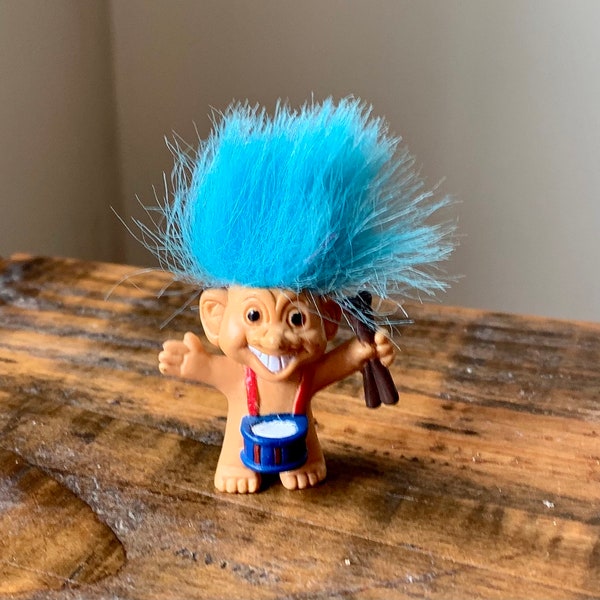 Blue Hair Troll - Etsy