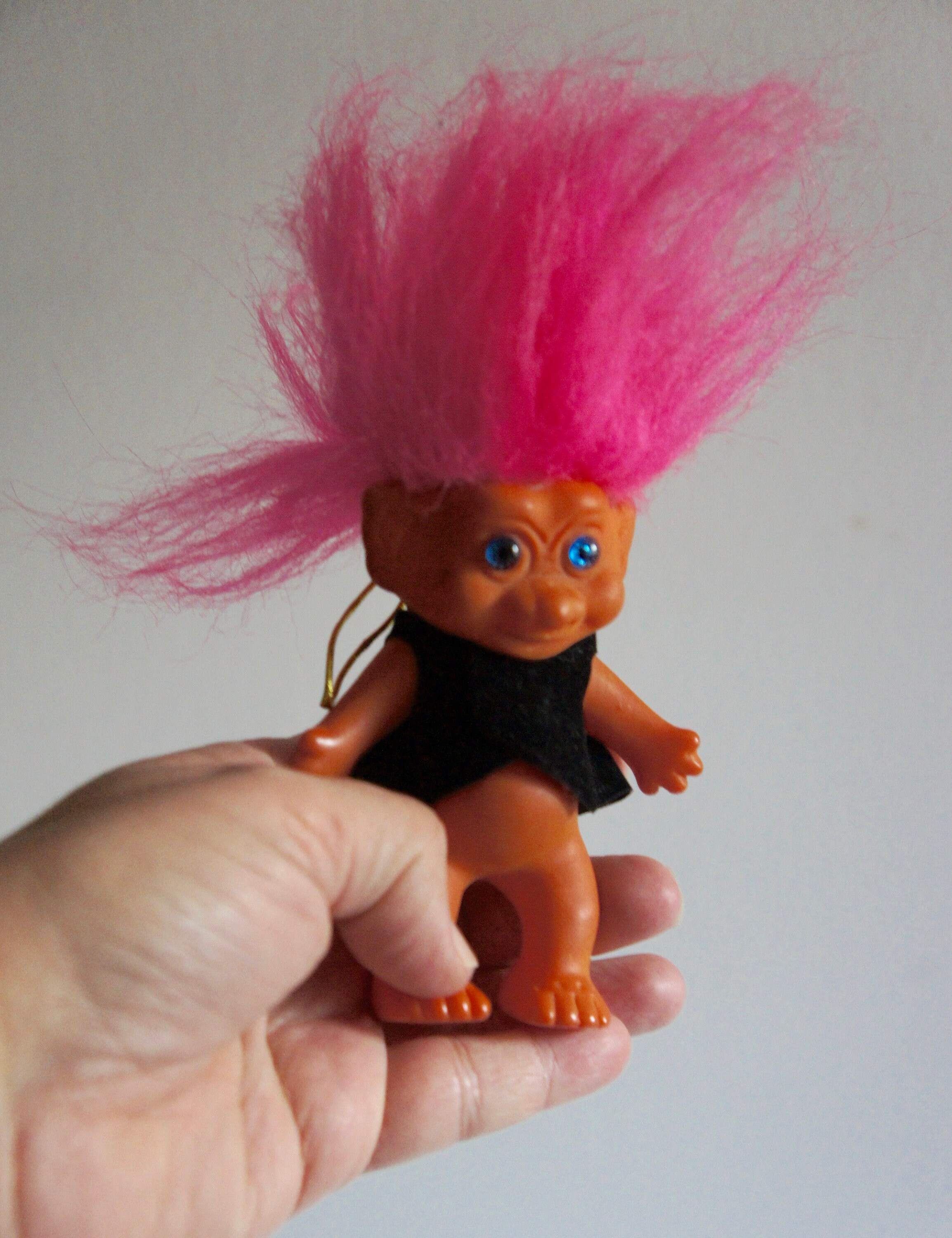 Vintage 1980s 1990s Hard Plastic Hanging Pink Hair | Etsy