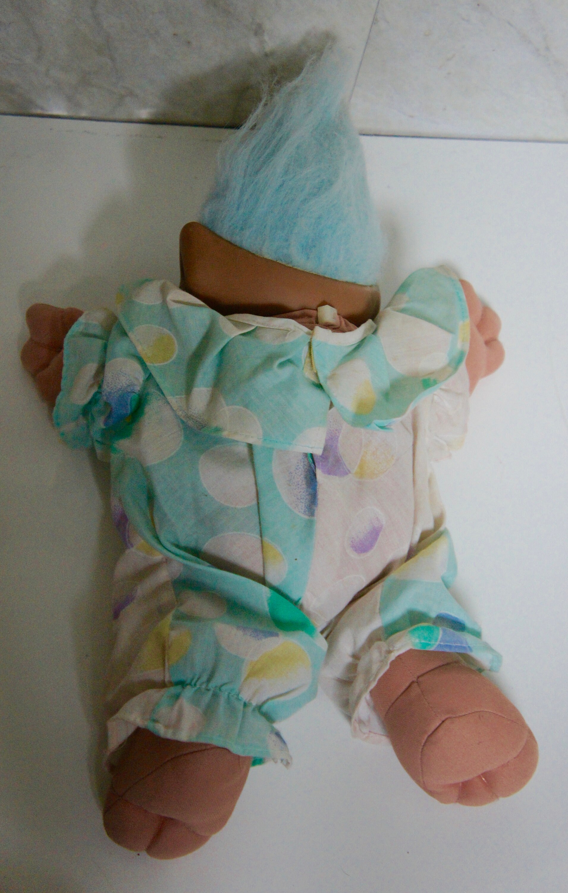 Large Vintage 1992 Ace Novelty Co Inc Blue Hair Troll - Etsy