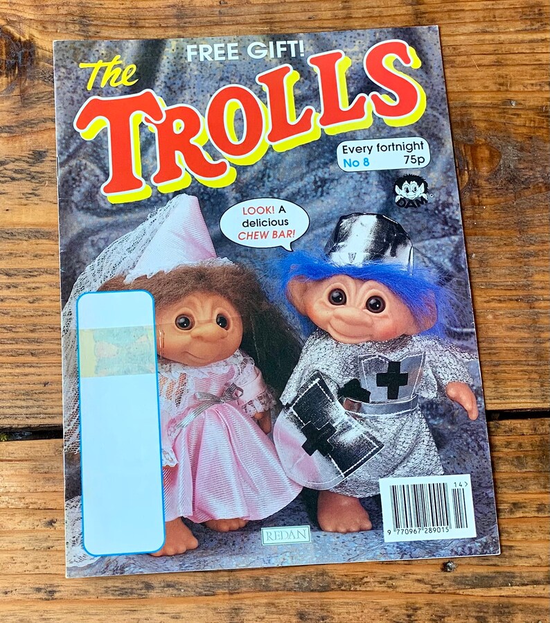 Rare Redan 1994 the Trolls Dam Troll Magazine Comic - Etsy