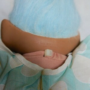 Large Vintage 1992 Ace Novelty Co Inc Blue Hair Troll - Etsy