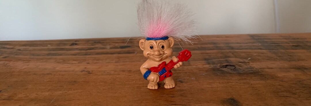 Vintage 1980s 1990s Weetos Good Luck Pink Hair Troll - Etsy
