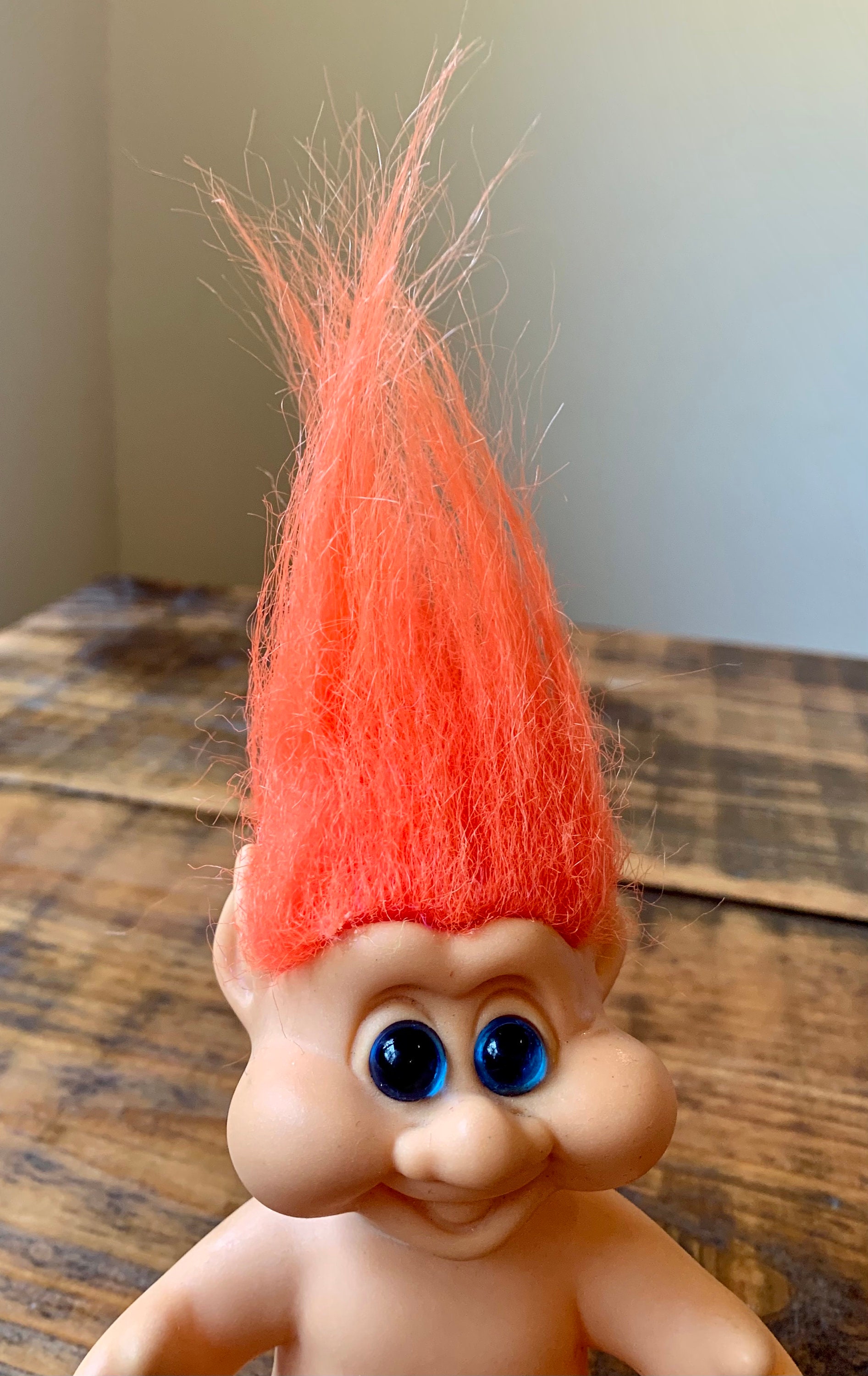 Vintage 1991 ITB Purple Hair Plastic Troll Doll Figure | Etsy