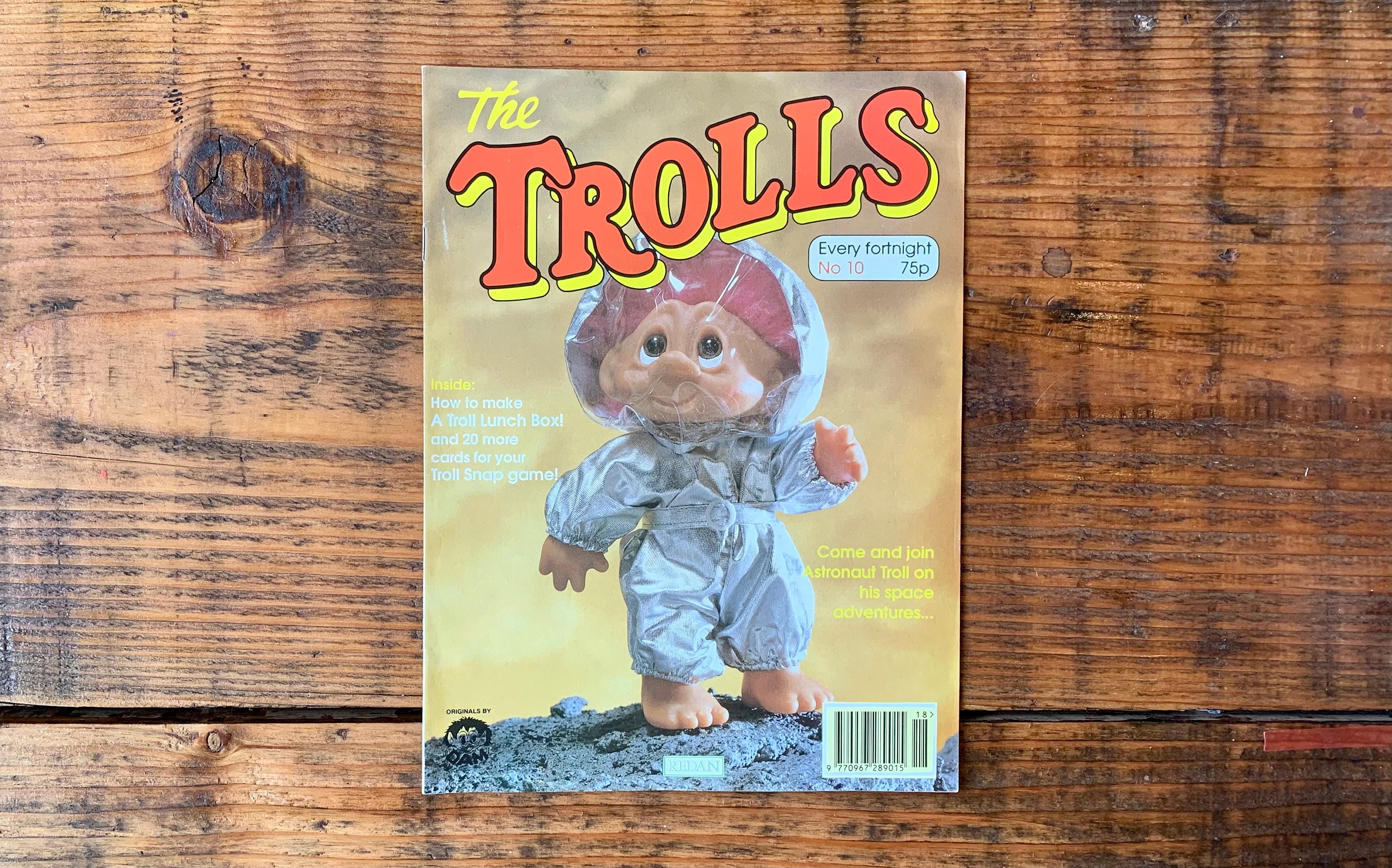 Rare Redan 1993 The Trolls Dam Troll Magazine Comic | Etsy