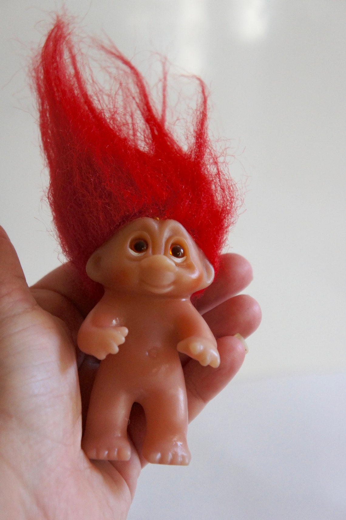 Vintage 1985 Dam Red Hair Troll Doll Retro Collectible - Etsy
