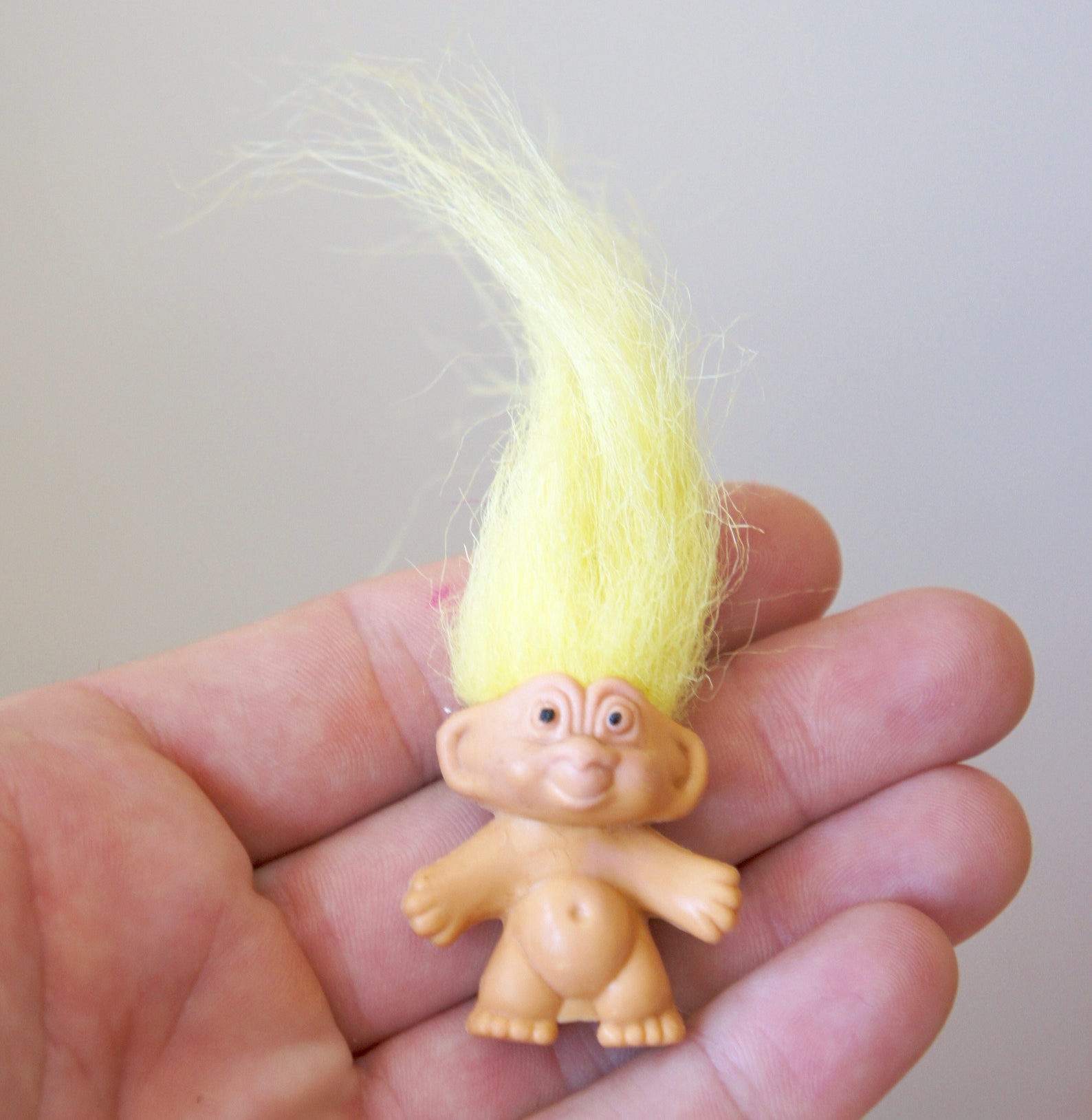 Vintage 1980s 1990s Yellow Hair Mini Troll Pencil - Etsy UK