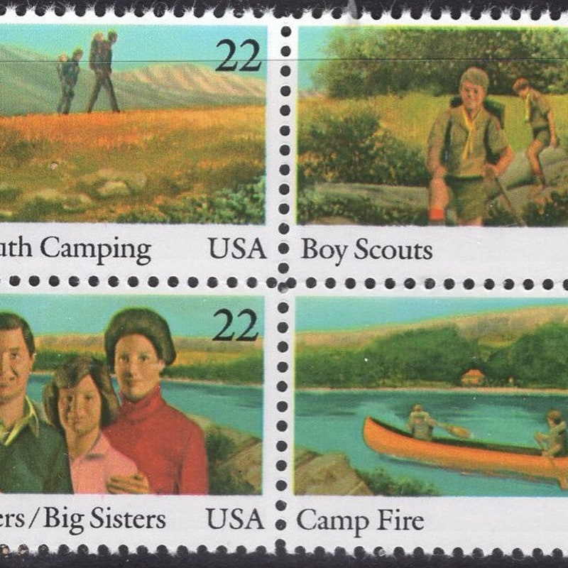 Girl Scout Stamp - Etsy