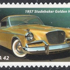 10 1950's AUTOMOBILES CARS Cadillac Studebaker Hawk Pontiac Lincoln ...