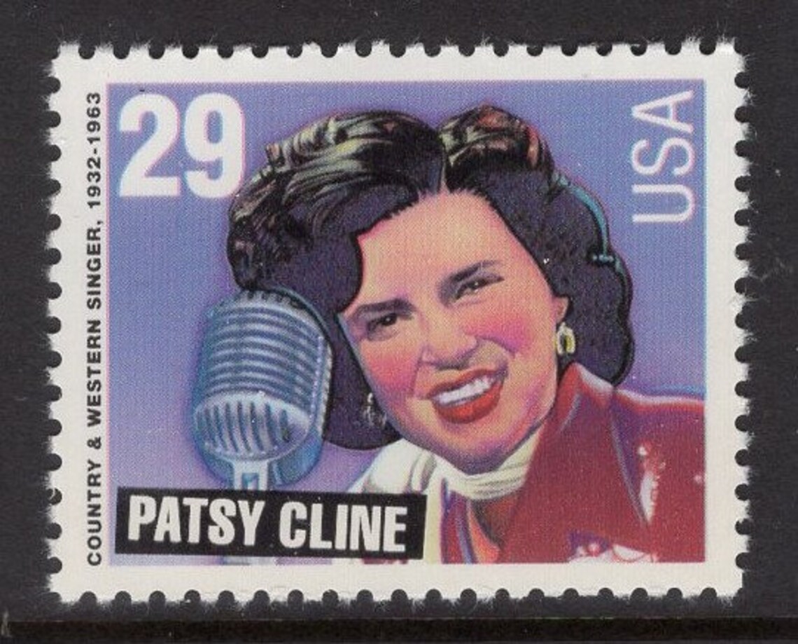 5 PATSY CLINE Country Music Legend Mint Unused US Postage Stamps ...