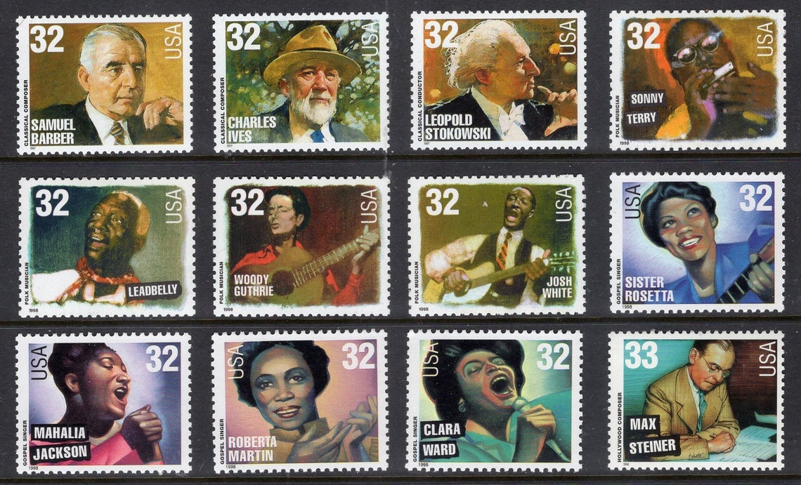 LEGENDS of AMERICAN MUSIC Complete Collection of 79 Unused - Etsy