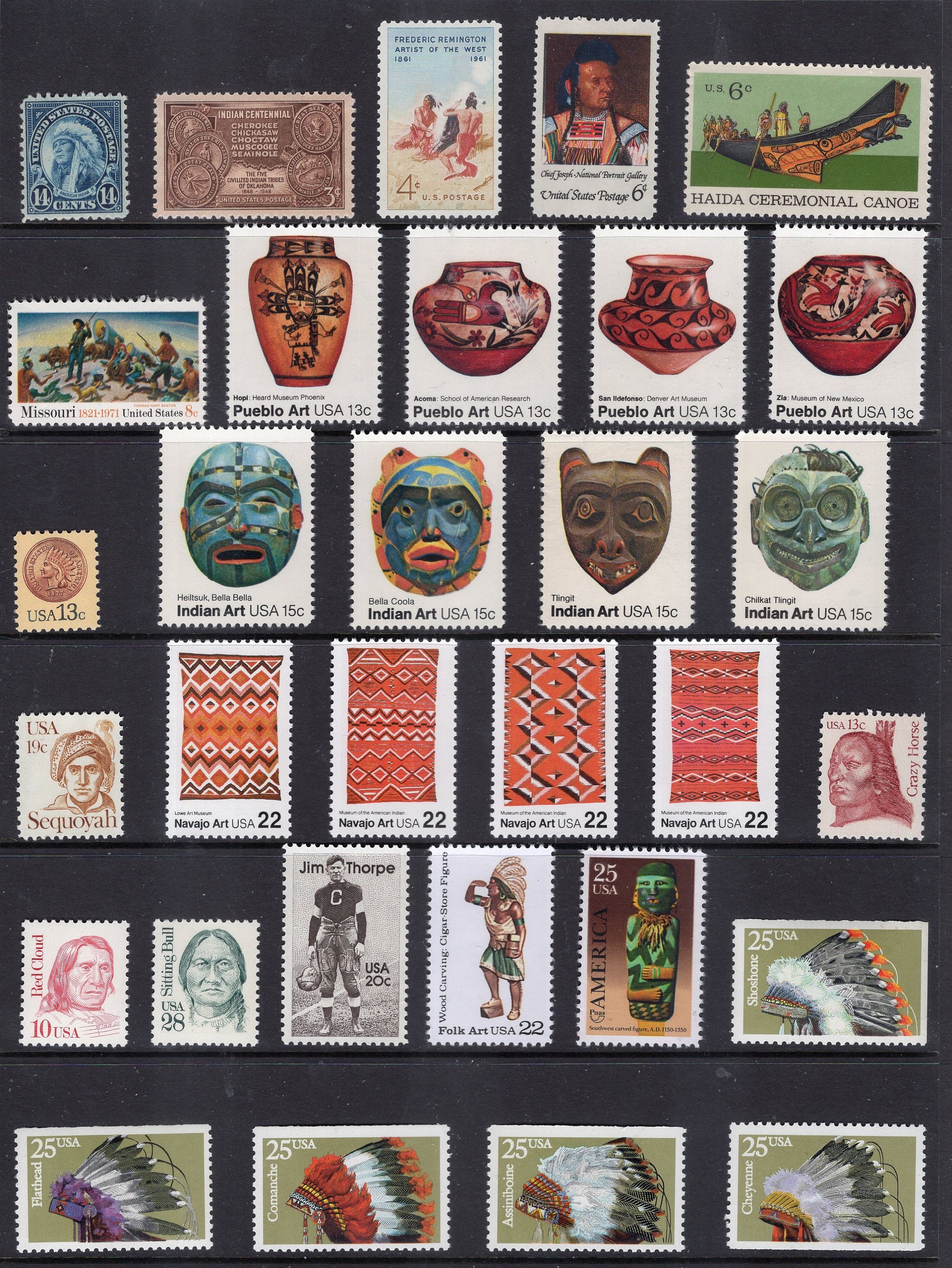 Indian Stamps Collection