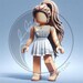 104 Girl Roblox Character in Trendy Outfit - Etsy