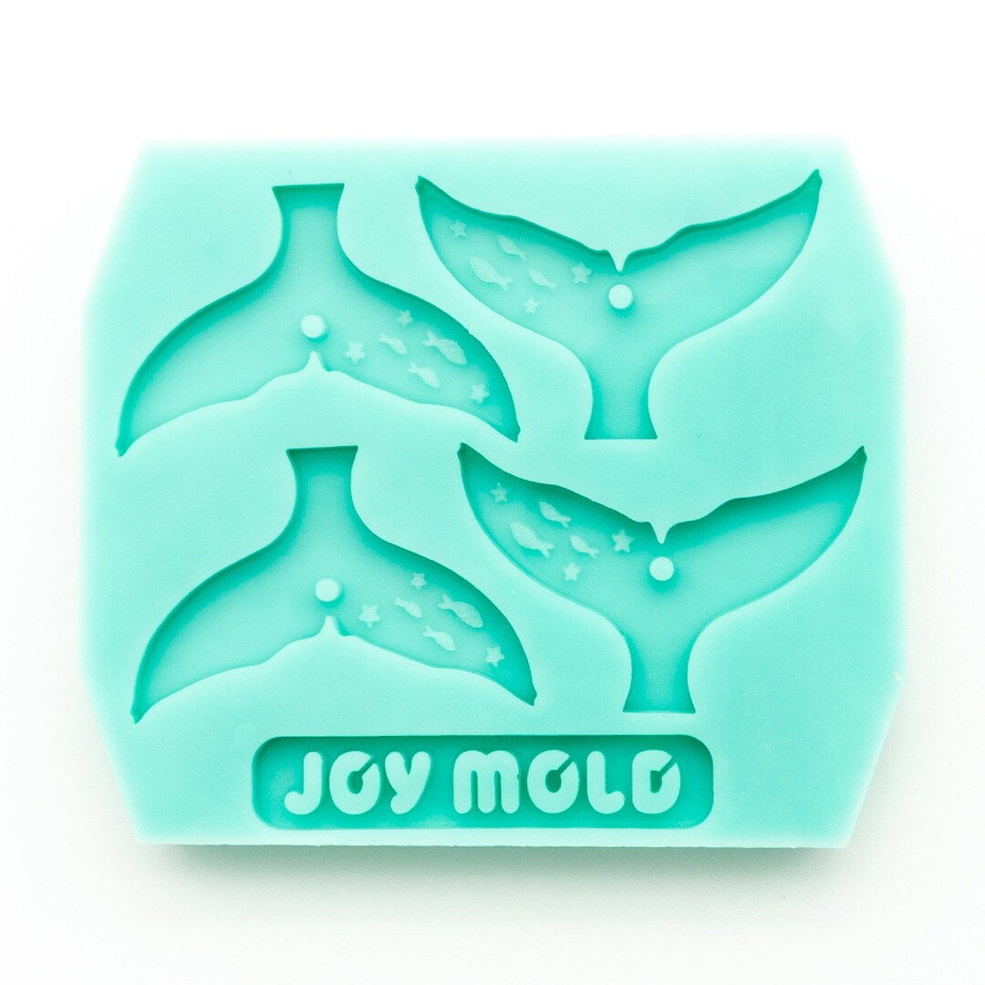 1 X 1.5 3mm Deep Mermaid Tail Silicone Mold Earring Mold Shiny Mold - Etsy