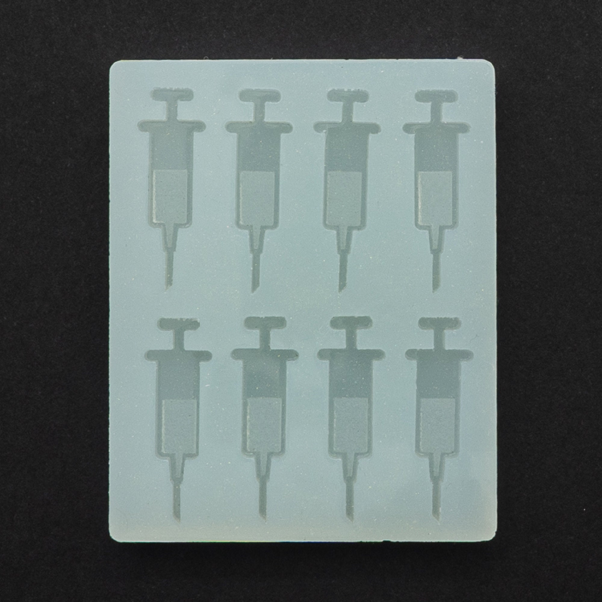 1 Long 3mm Deep Flat Syringe Shiny Silicone Earring Mold | Etsy