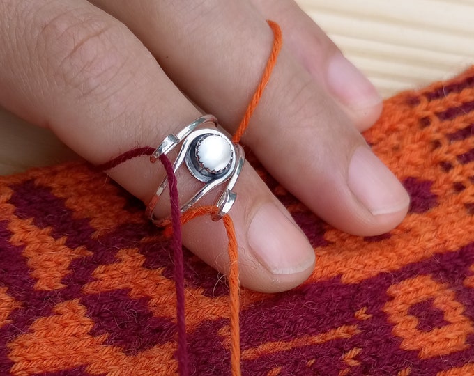 Fyberring, Yarn Guide Ring, Tension Ring, Crochet Ring, Knitting Ring ...