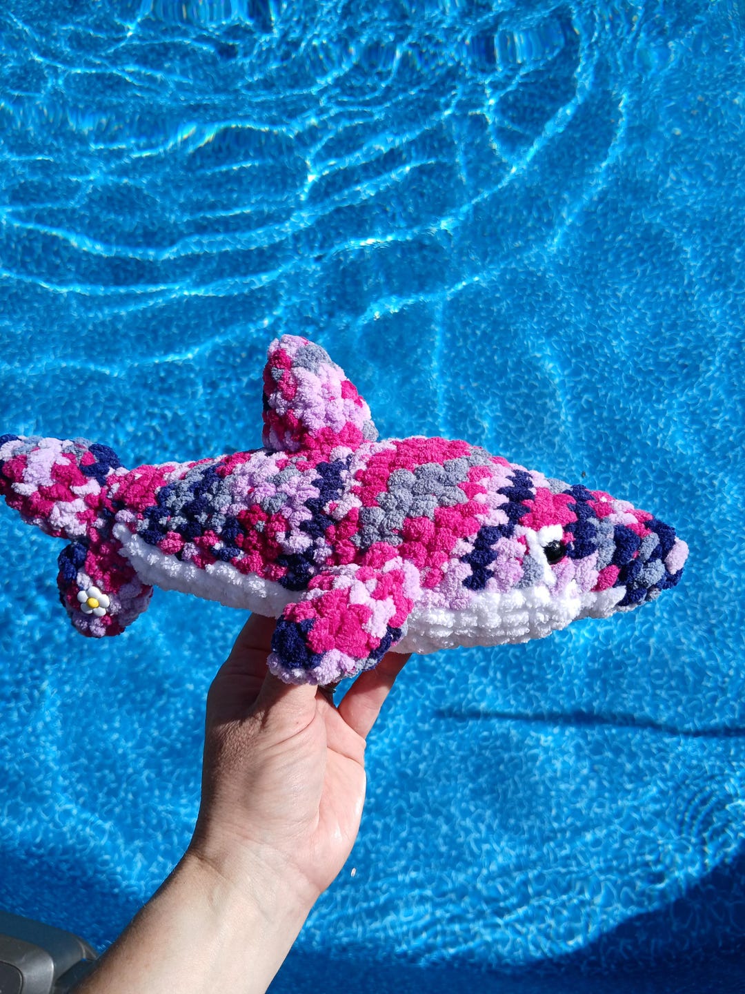 Twilight Sharkle - Crochet Amigurumi Shark Handmade Plush - Etsy