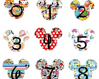 Mickey Mouse Countdown Svg | Etsy
