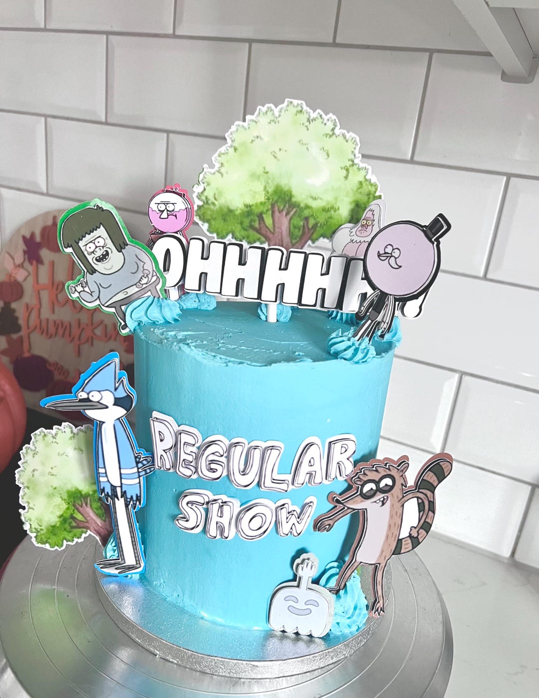 Regular Show Cake Topper | Cartoon Birthday Cake | Regular Show ...