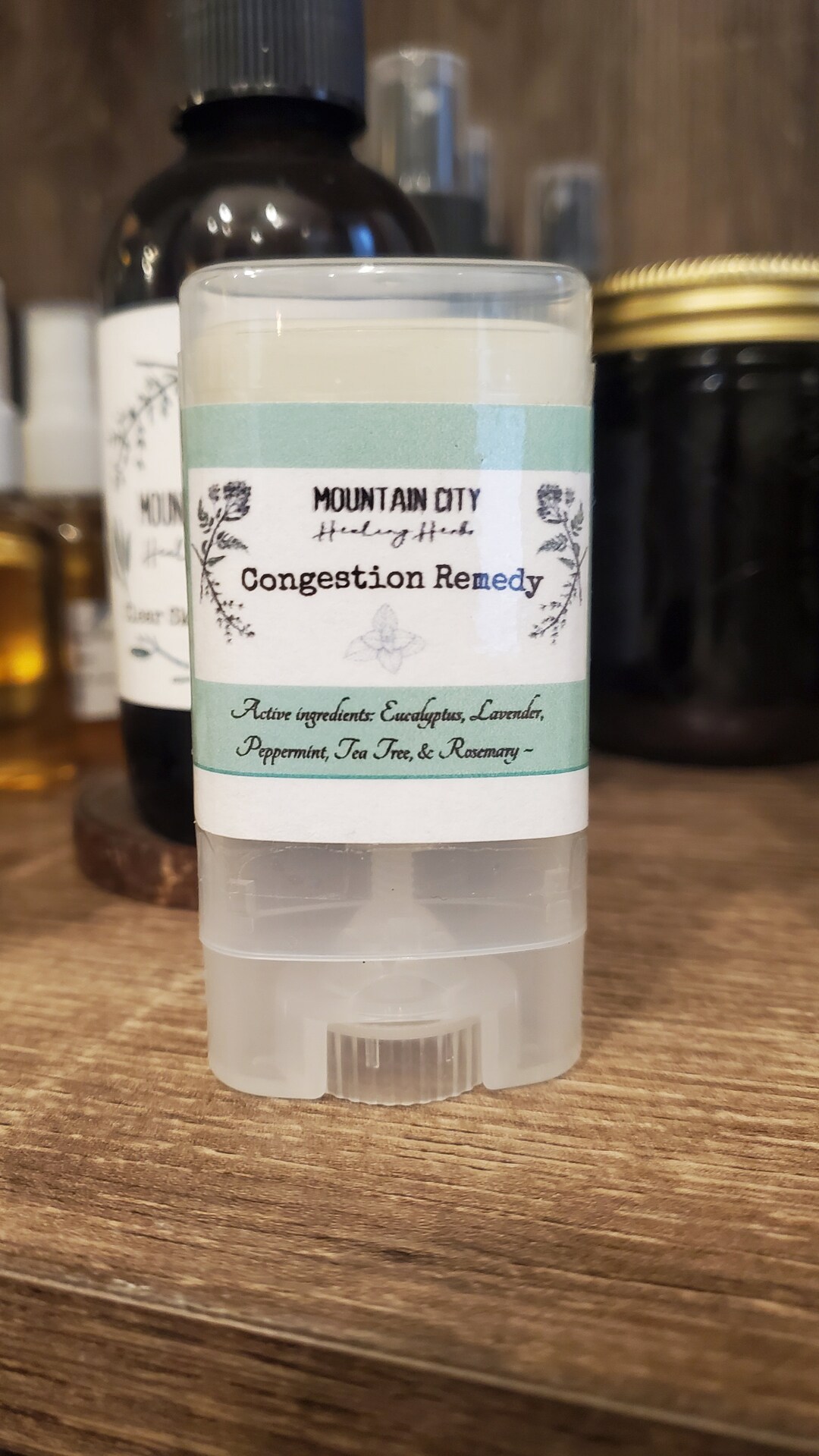 Congestion Relief Stick Aromatic Rub for Cold and Allergy Relief - Etsy