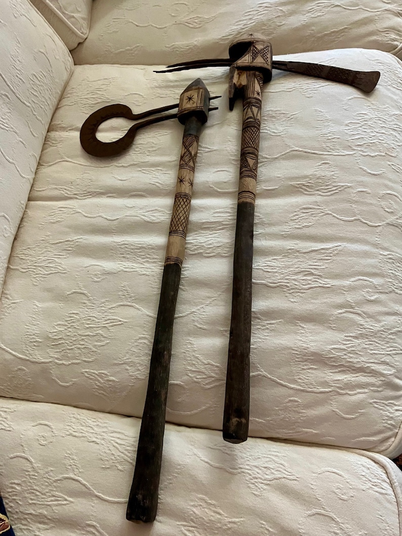 Eritrean Ceremonial Axes, Unique Traditional African Art - Etsy