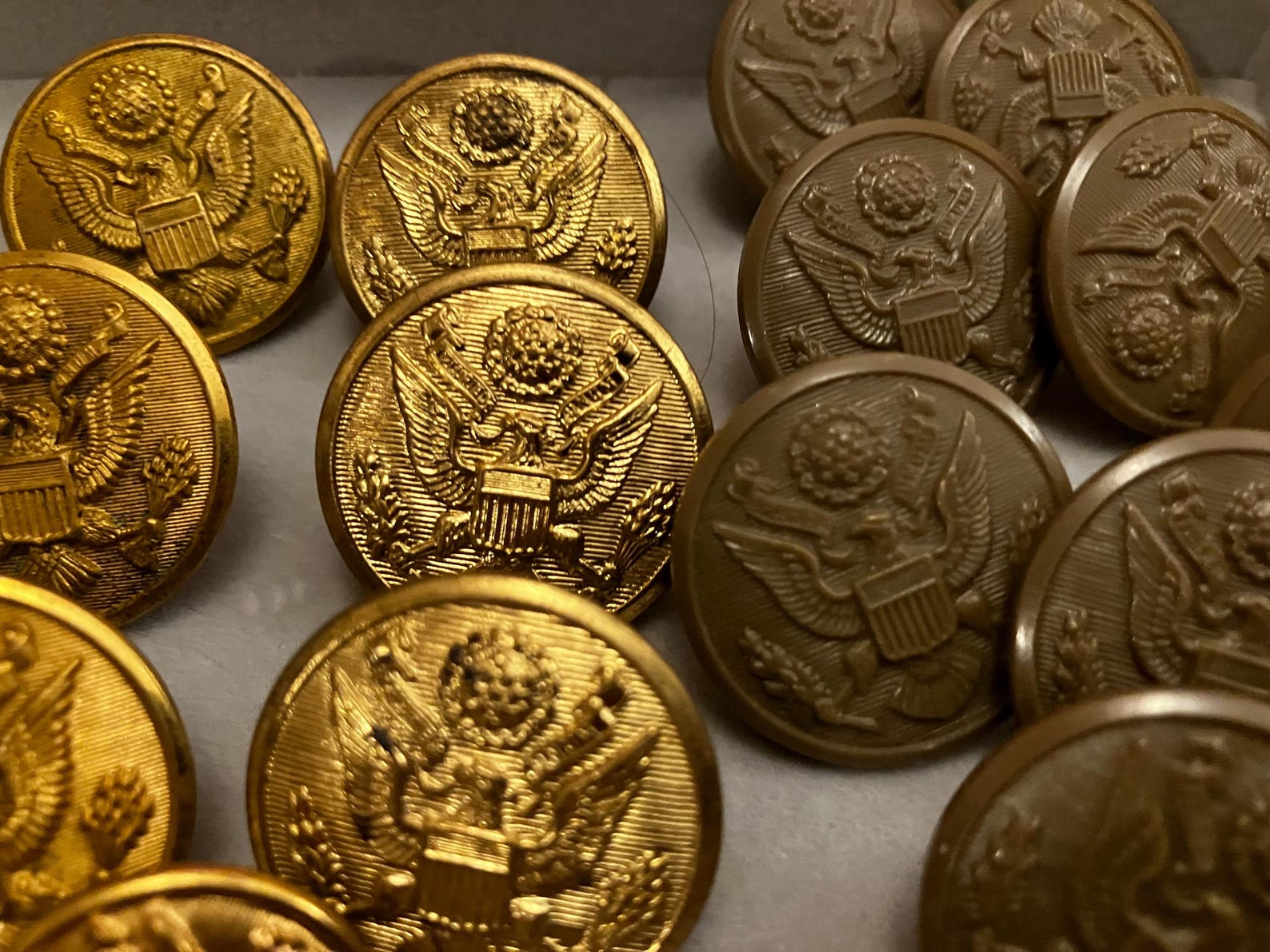 15 Vintage Military Arny Button Lot - Etsy