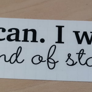 MIRROR AFFIRMATION DECALS, Vinyl Motivational & Inspirational Quote ...