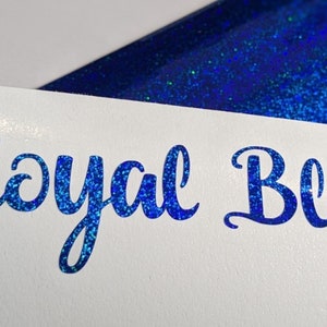 Custom Sparkle Vinyl Decals/name Decals, Personalised Decals, Glass ...