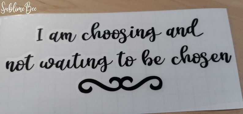 MIRROR AFFIRMATION DECALS, Vinyl Motivational & Inspirational Quote ...