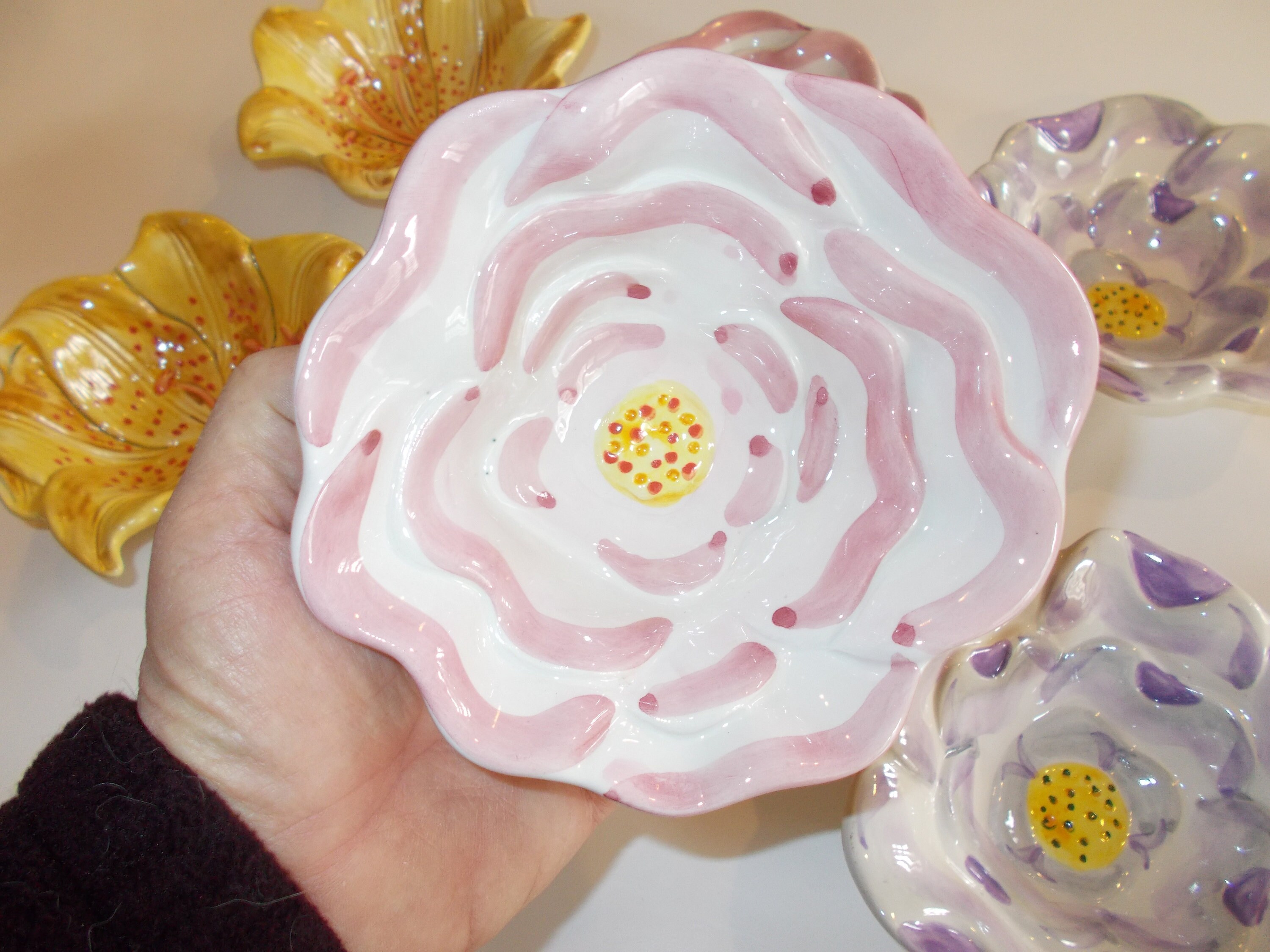 Colorful Portugal Fleurtation China Bowls by Charles Keath (12 Bowls ...