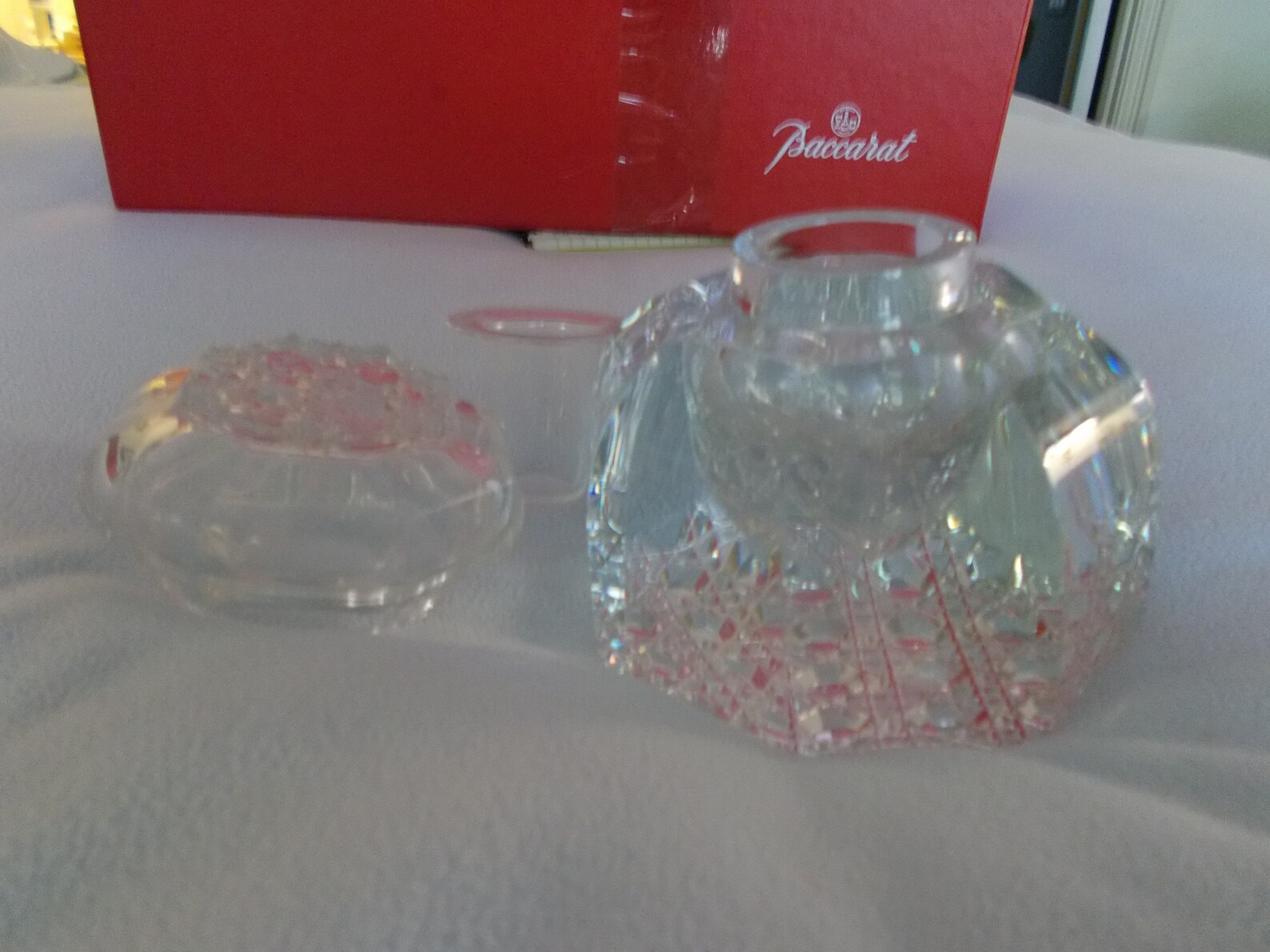 Baccarat (france) Crystal Ink Wells With Stopper (2 Available) - Etsy