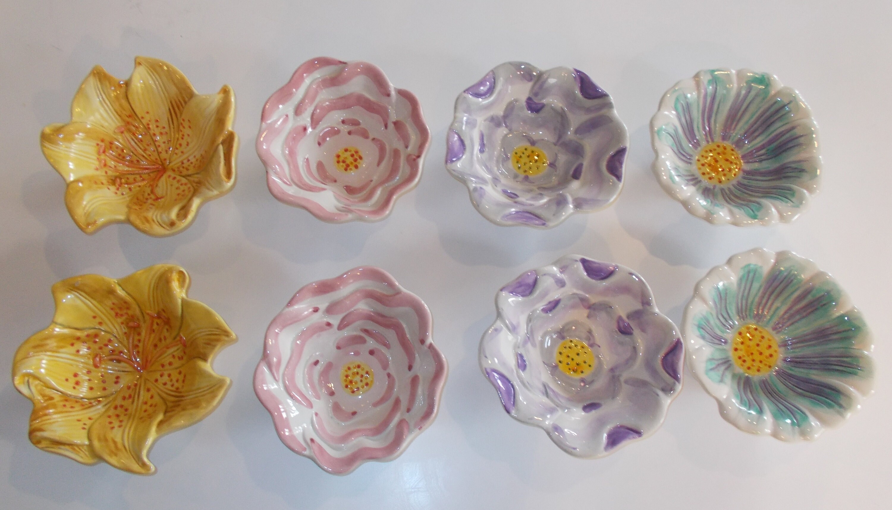 Colorful Portugal Fleurtation China Bowls by Charles Keath (12 Bowls ...